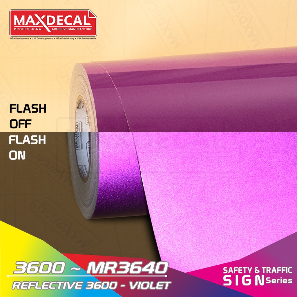 Jual Maxdecal 3600 Reflective, Meteran 60cm, Safety & Traffic Sign ...