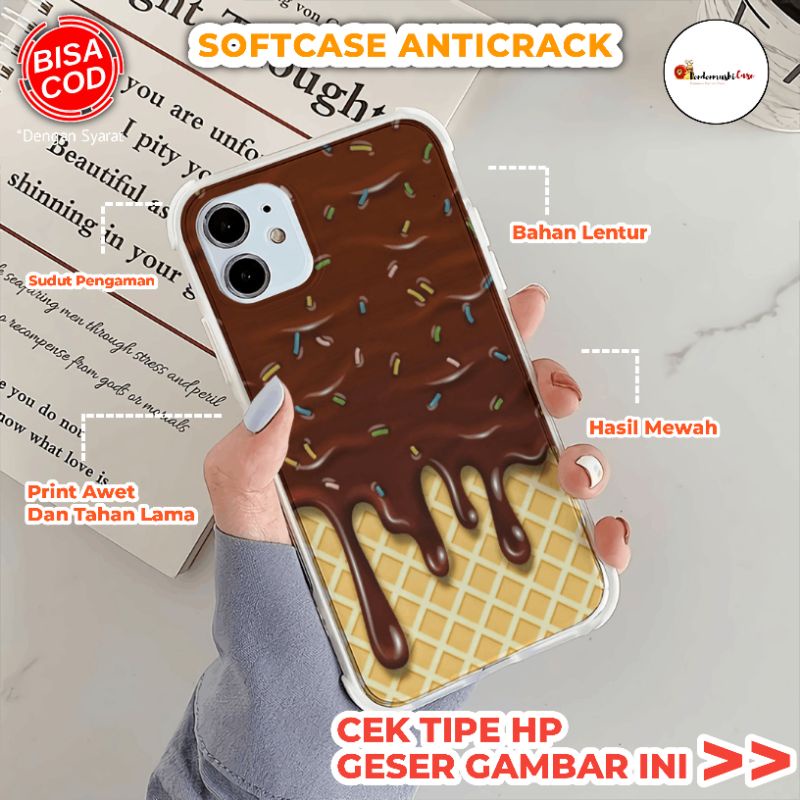 Jual Custom Case HP Pastel Cream Croffle Cute (All type hp) | Shopee Indonesia