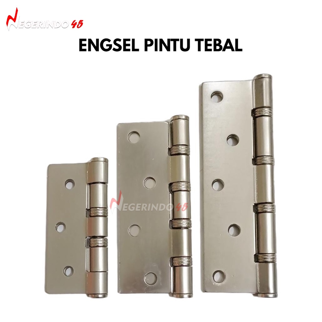 Jual ENGSEL PINTU TEBAL 3" 4" 5" INCH SN ENGSEL TEBAL BESI CHROME ...