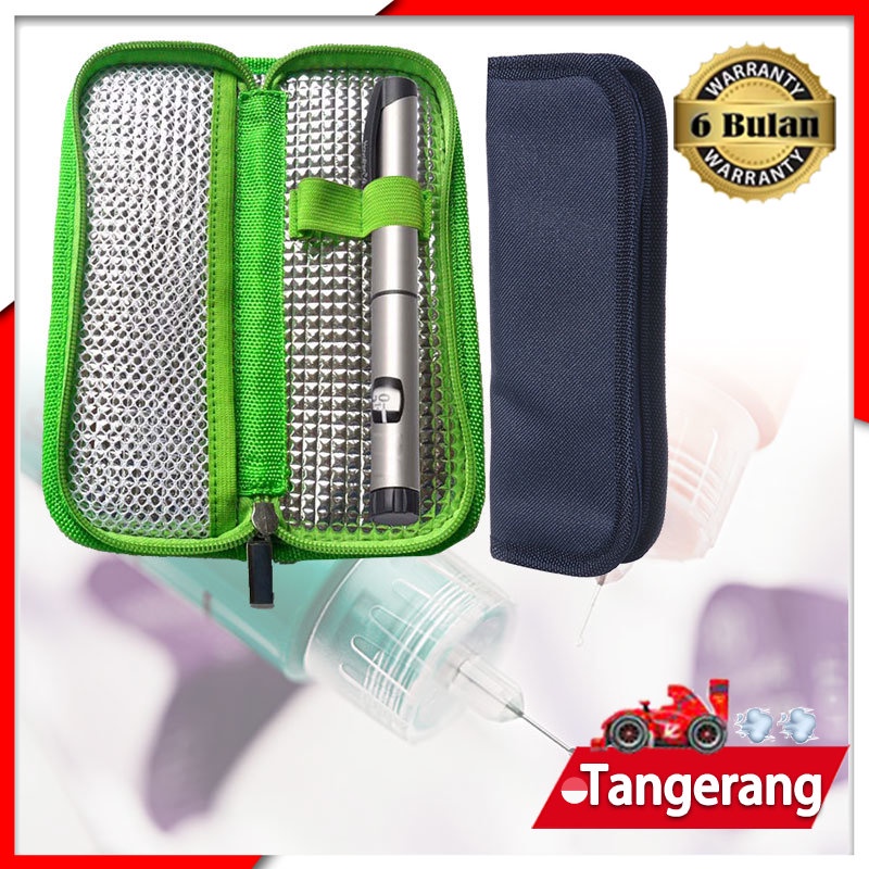 Jual Tas Penyimpanan Insulin Portabel / Insulin Cooler Bag / Tas Pendingin Portable Insulin Bag ...