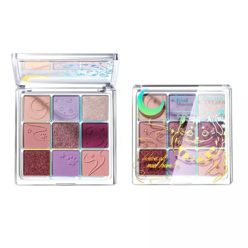 Jual ZEESEA Eyeshadow Palette Alice in Wonderland and British Museum Limited Edition | Shopee ...