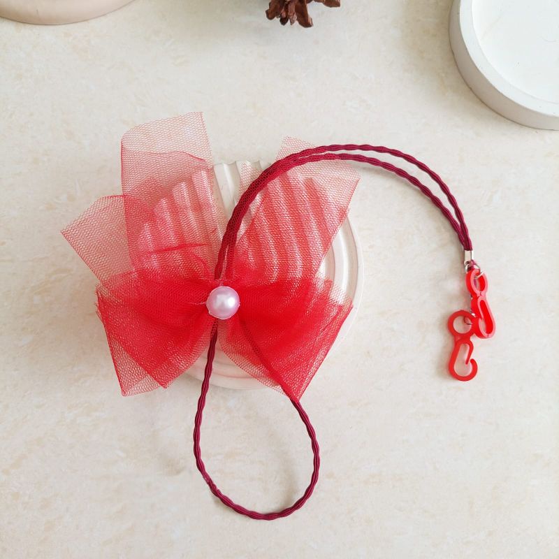 Jual Tali masker pita kain tile | konektor pita tile | strap masker ...