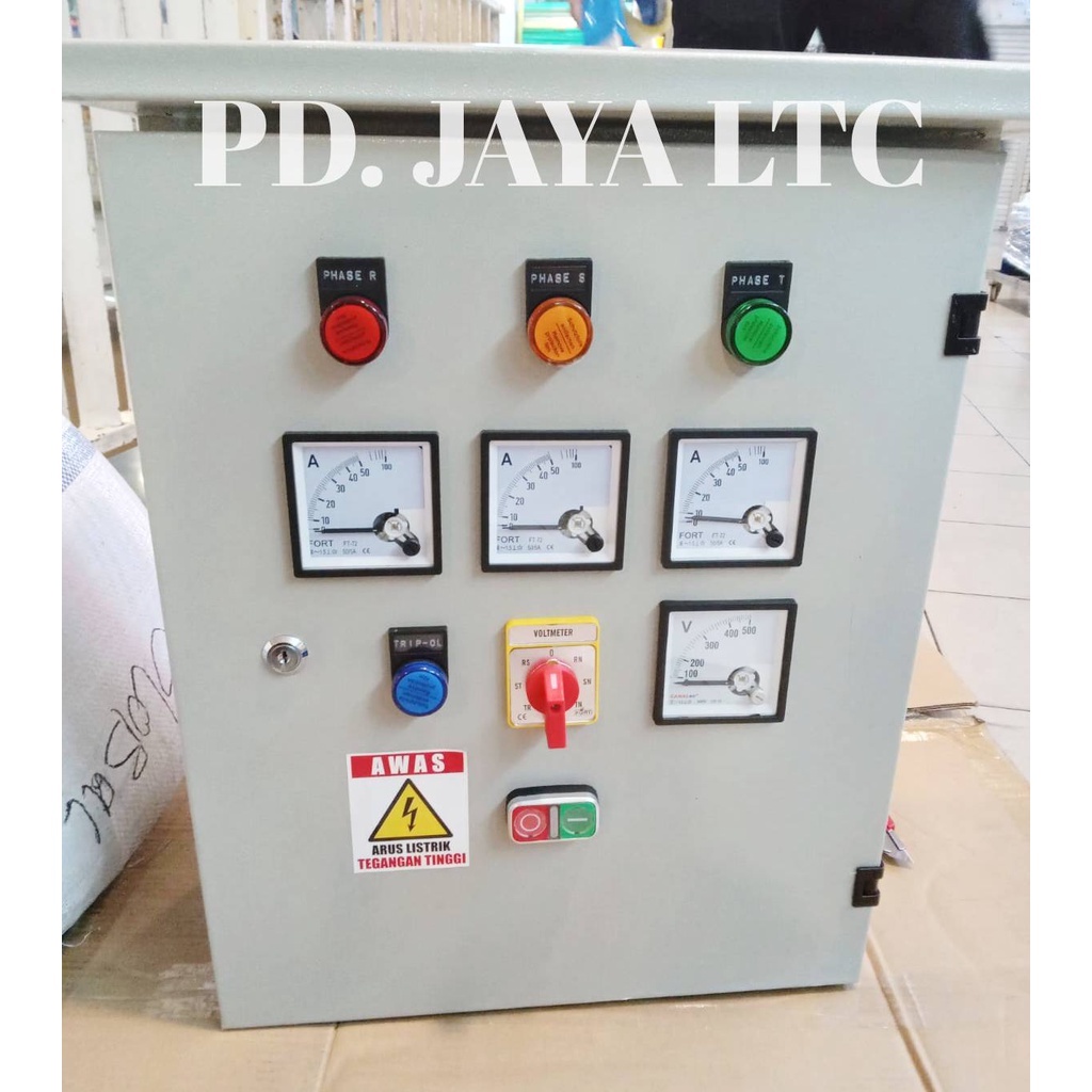 Jual Custom Panel Star Delta 7.5kw - Rakit Panel Star Delta 7.5kw ...