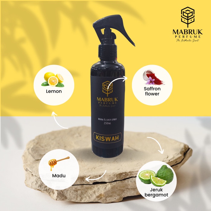 Jual Mabruk Room & linen Spray Haramain Kiswah Raudah Pengharum Ruangan ...