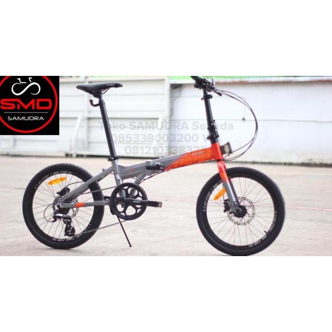 Jual Sepeda Lipat Folding 20 Element Police Texas 8+ Shimano Murah BDG ...