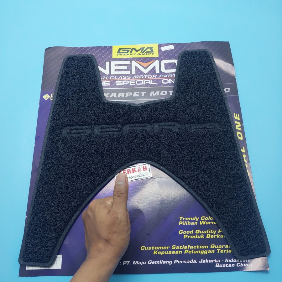 Jual Karpet motor mio gear 125 spiral hitam | Shopee Indonesia