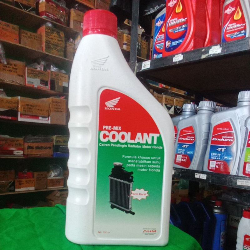 Jual COOLANT Cairan Pendingin Radiator Motor Honda 500ml AHM | Shopee ...