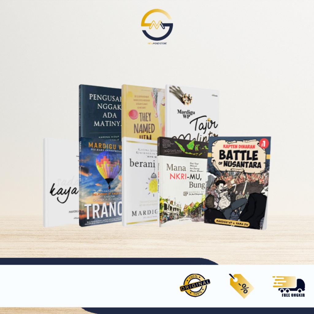 Jual [ORIGINAL] PAKET NEW MIND BOSSMAN - Bossman Mardigu | Shopee Indonesia