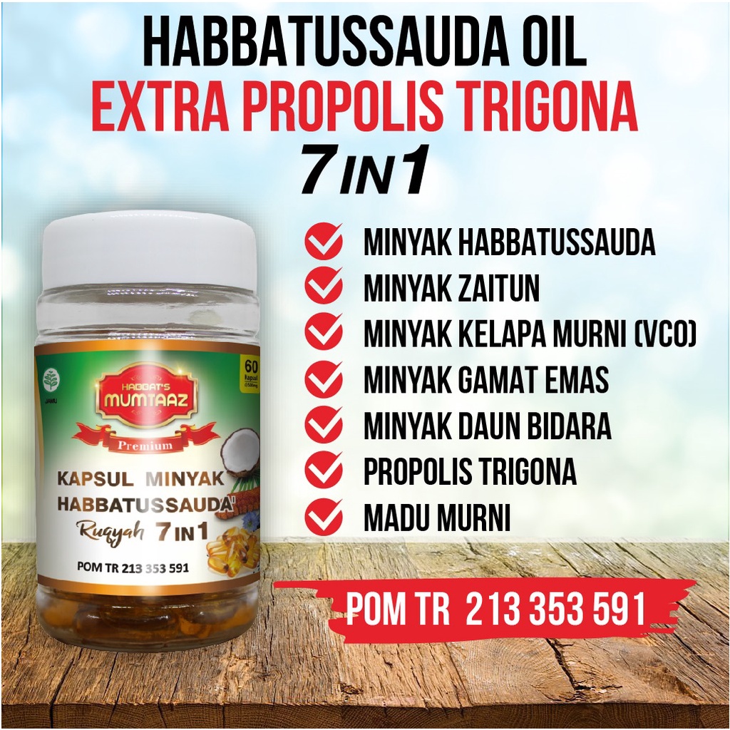 Jual Habbatussauda Habatusauda Habbatusauda Extra Propolis Trigona ...