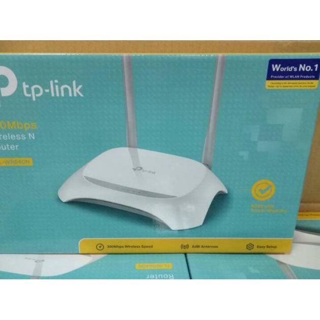 Jual TP-LINK TL-WR 840N 300MBps Wireless Router | Shopee Indonesia