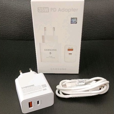 Jual Charger Original 100% Samsung 5A Double Port (USB 15 Watt + USB-C ...