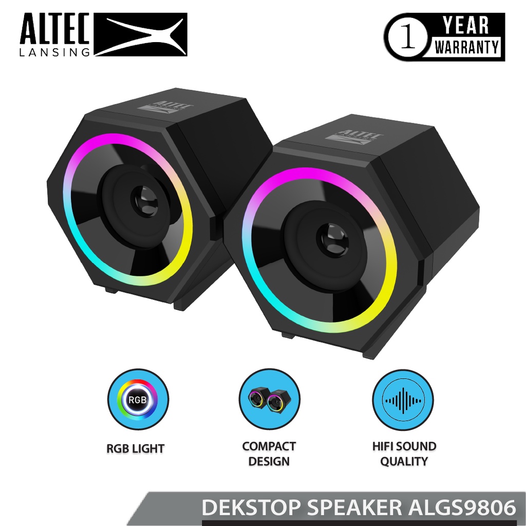 Jual Speaker Altec Lansing ALGS9806 2.0 Channel | Shopee Indonesia