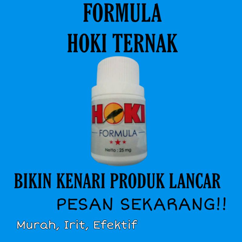 Jual FORMULA HOKI TERNAK KENARI, Bikin Kenari Produk Lancar | Shopee Indonesia