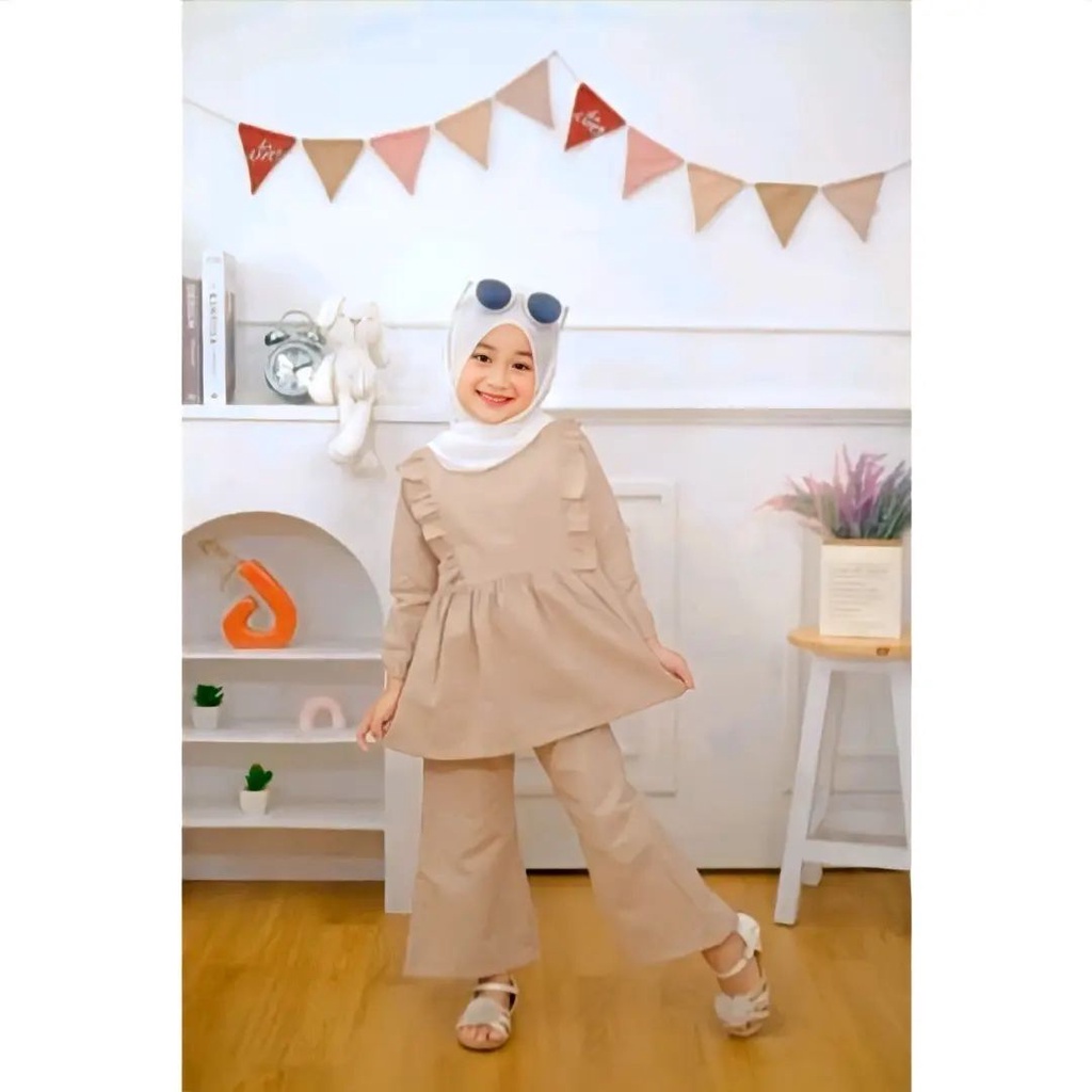 Jual Dclokidss - Rana Set Kids Setelan Muslim Anak Perempuan 1 - 8 ...