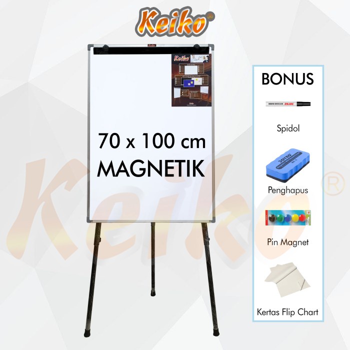 Jual Papan Tulis Flip Chart / Flipchart / Papan Presentasi Keiko 70 X ...