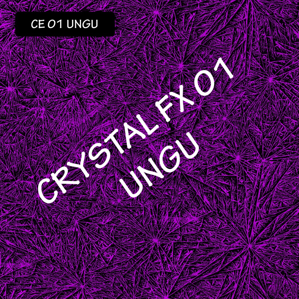 Jual STIKER STICKER MOTIF KRISTAL EFEK CRYSTAL FX , STIKER MOTIF ...