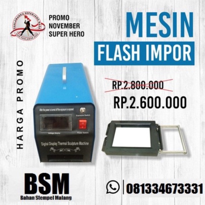 Jual Unik perkakas PROMO MESIN FLASH IMPORT UNTUK MEMBUAT STEMPEL FLASH ...