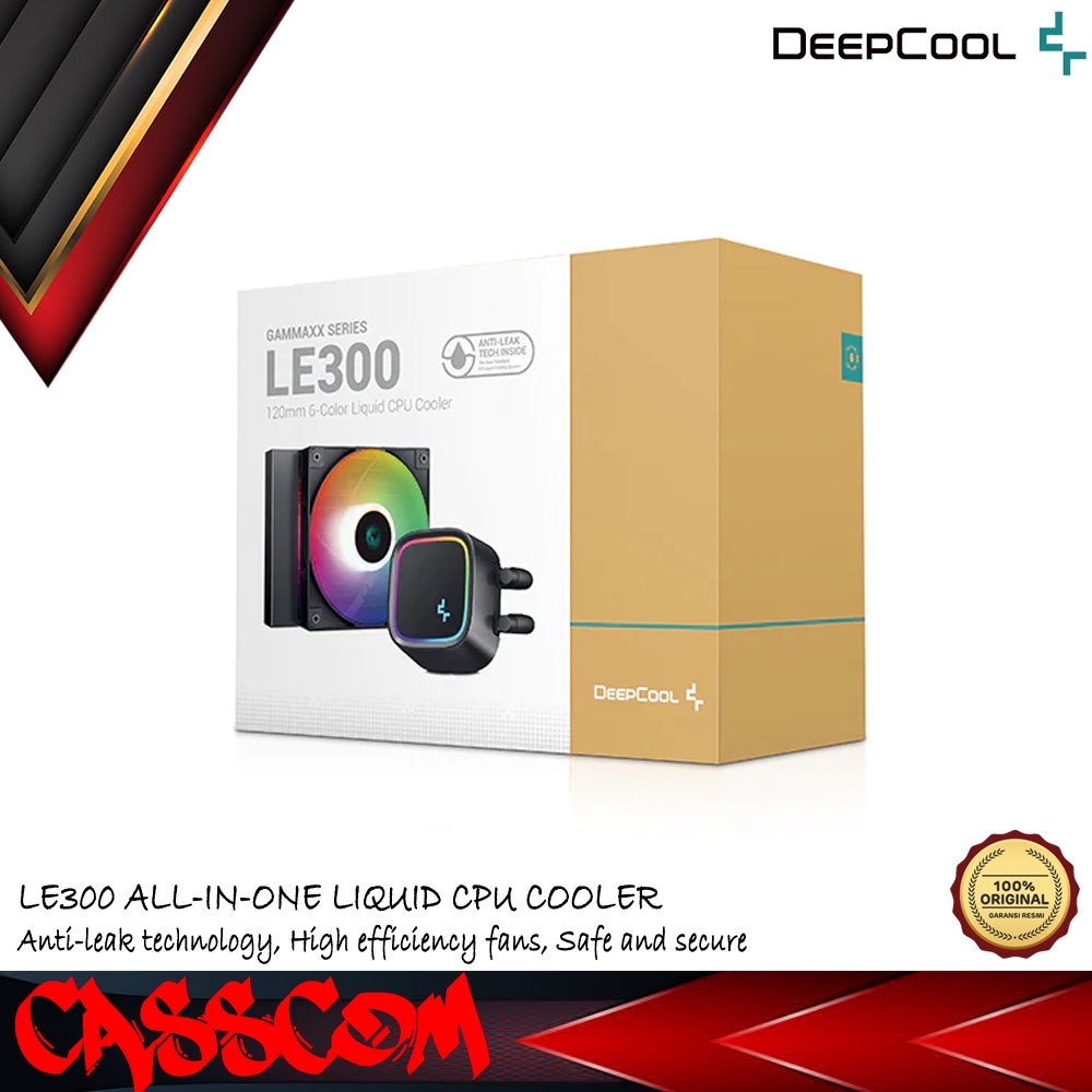 Jual Deepcool LE300 6 Color LED Liquid Cooler ARGB All-in-one | Shopee ...