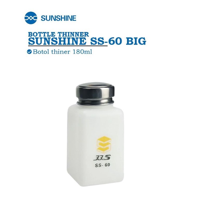Jual Botol Thinner sunshine SS-60 BIG 180ml | Shopee Indonesia