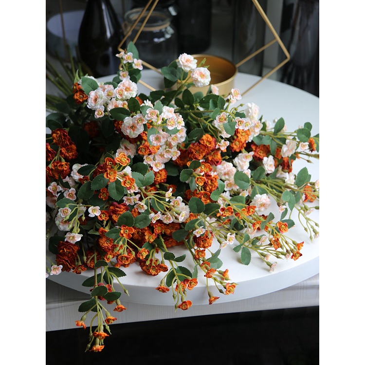 Jual Bunga Artificial Dekorasi Hias Plastik Daun Dekor Hiasan Palsu ...