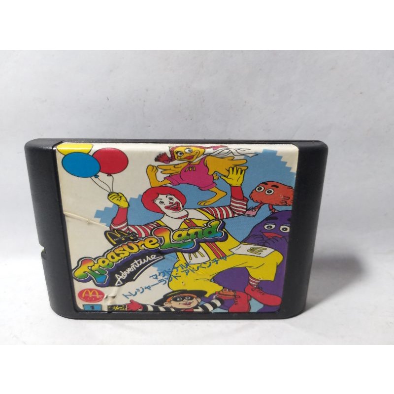 Jual Kaset Video Tape Games Cartridge Sega Maskot Mcd Mcdonalds Happy ...