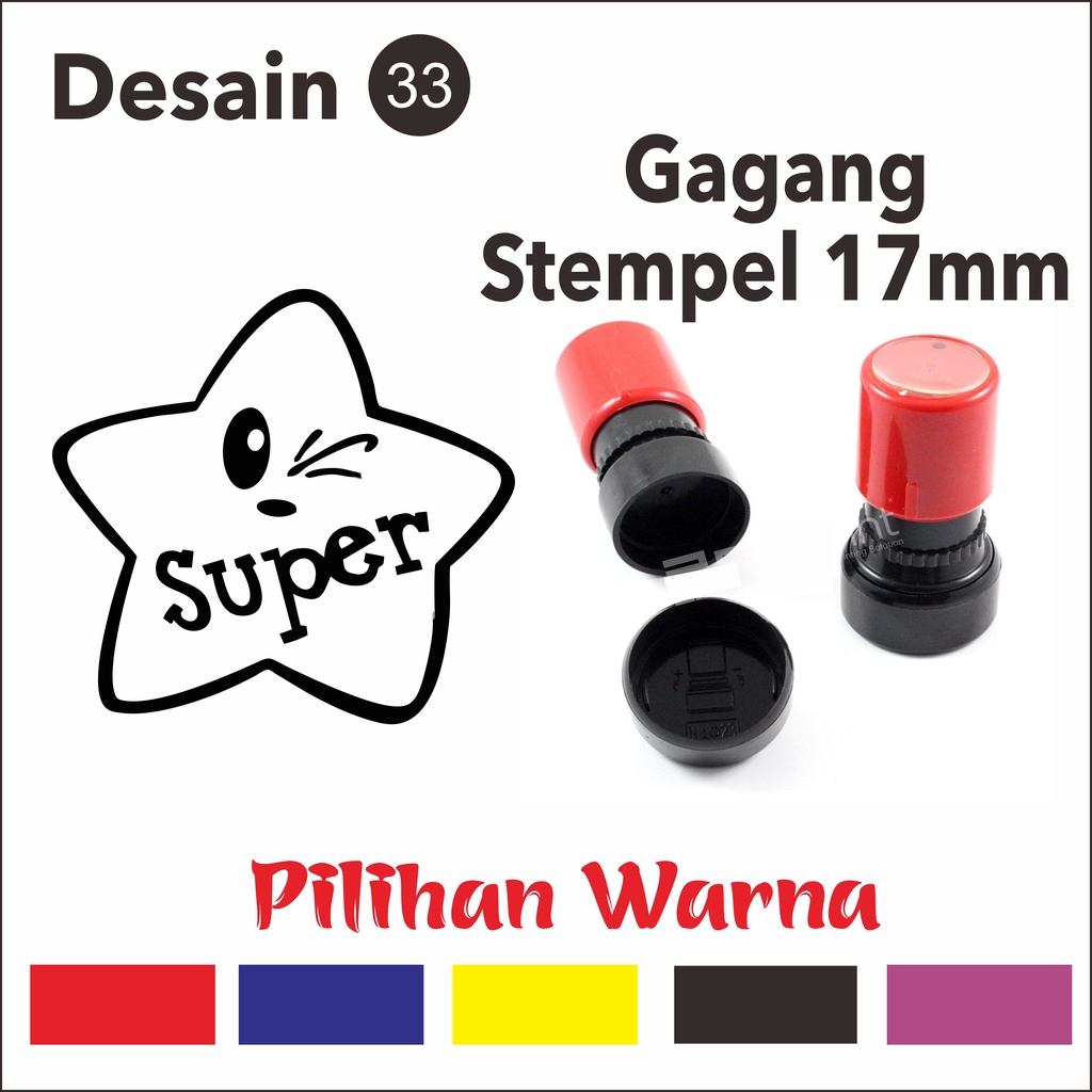 Jual stempel penilaian anak paud tk sd , stempel nilai guru stempel ...