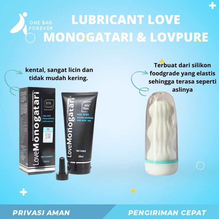 Jual BLACK MONOGATARI LUBRICANT GEL PELUMAS PAKET BUNDLE | Shopee Indonesia