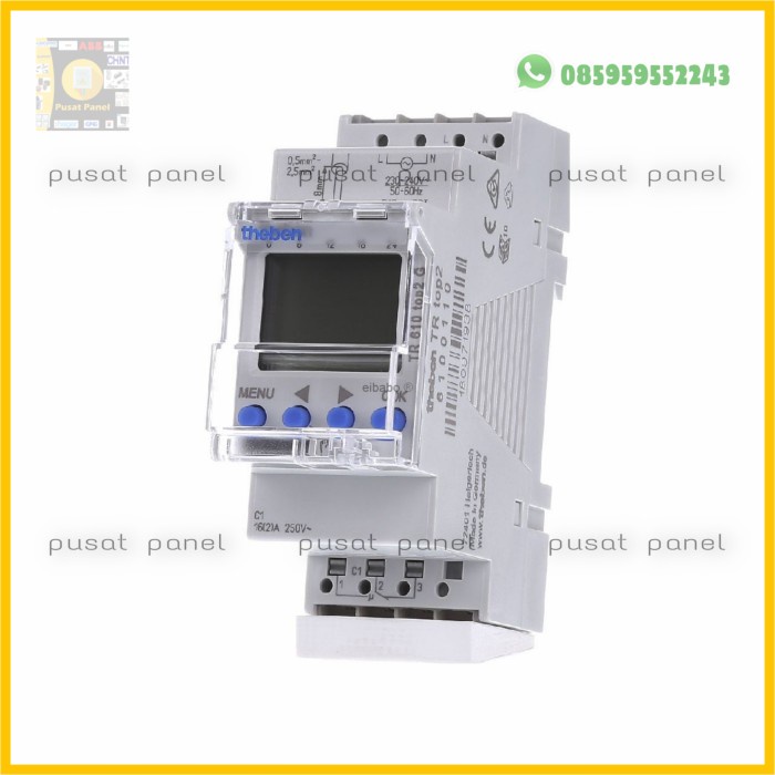 Jual Counter Timer Theben Tr610 Digital Timer Switch Tr 610 Top 2 Top 3 ...