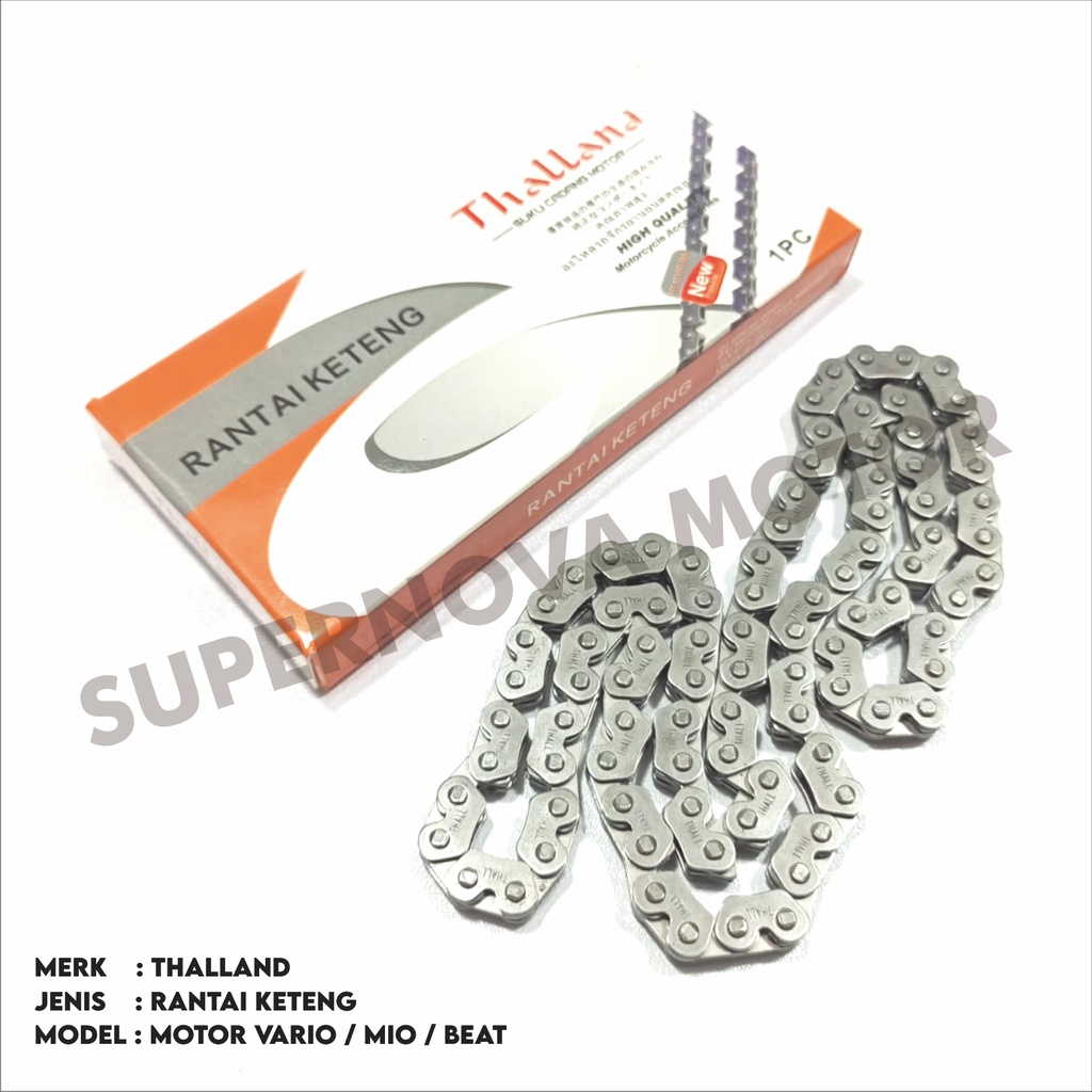 Jual RANTAI KETENG VARIO / BEAT / MIO RANTE MESIN MOTOR THALLAND ...