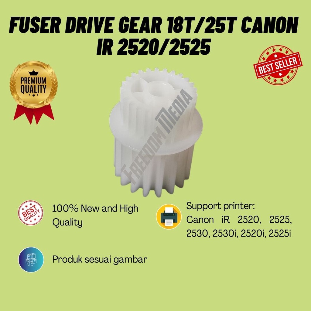 Jual Gear Pemanas Canon IR 2520 IR 2525 IR 2530 Fuser Drive Gear ...
