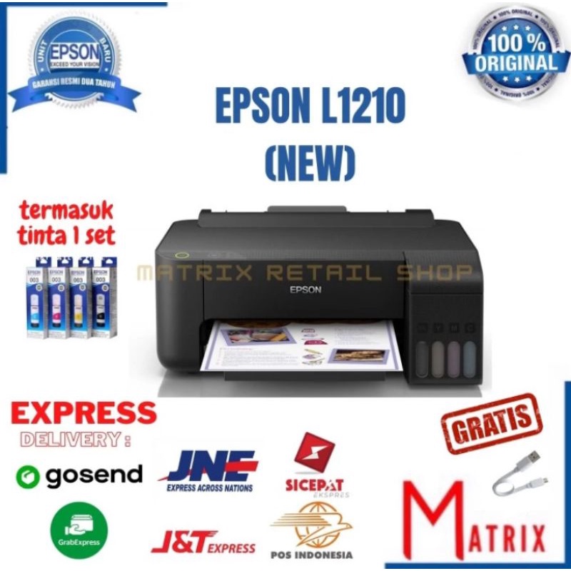 Jual Printer EPSON L1210(Pengganti L1110) EcoTank hanya bisa PRINT | Shopee Indonesia