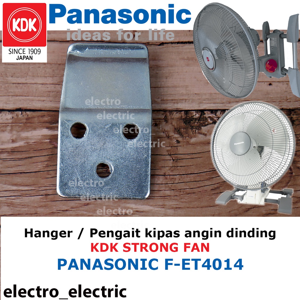 Jual Hanger Pengait Kipas Angin Dinding Panasonic FET 1404 dan KDK ...