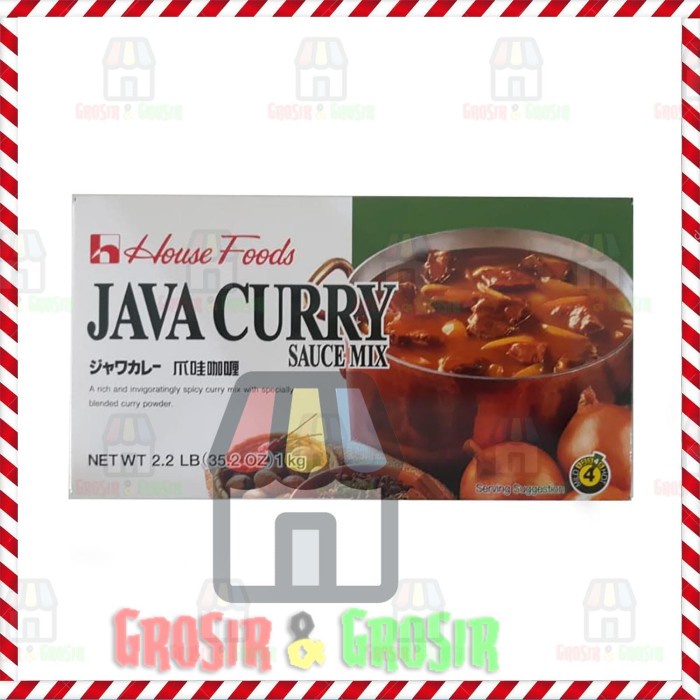 Jual Japanese Java Curry 1 Kg Hot no 4 ( House Foods ) | Shopee Indonesia