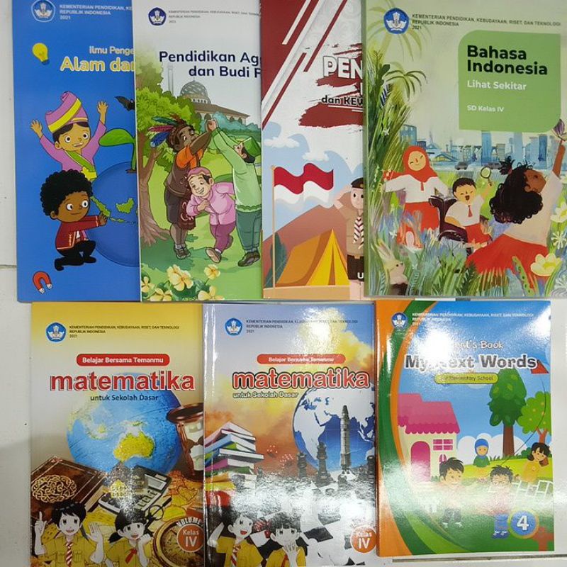 Jual BUKU SISWA KELAS IV,4 SD KURIKULUM MERDEKA 2021. | Shopee Indonesia