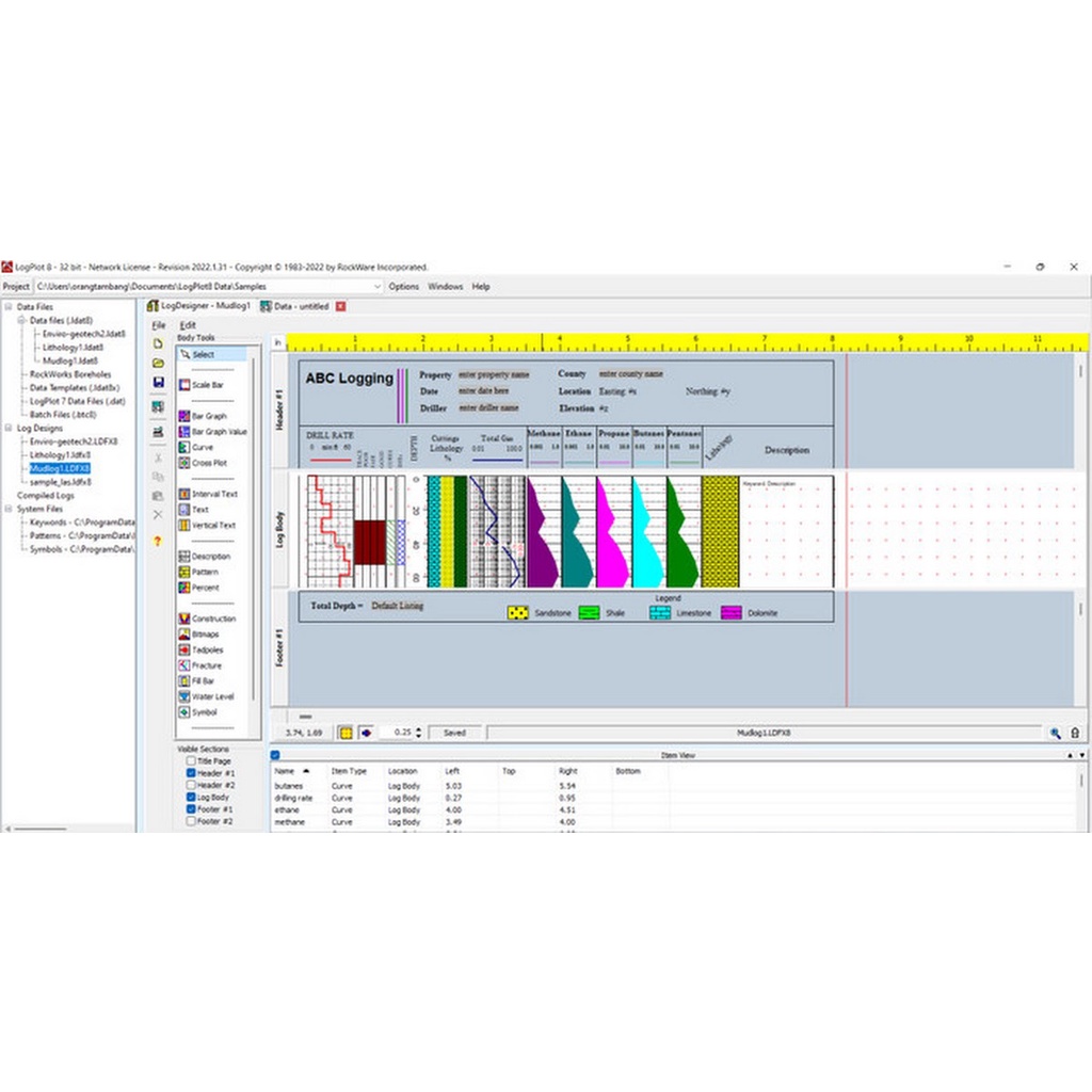 Jual RockWare LogPlot 8 Revision 2022.1.31 | Shopee Indonesia