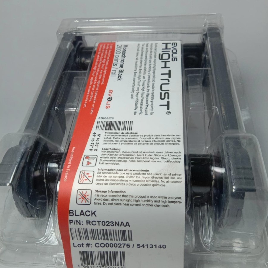 Jual EVOLIS RIBBON BLACK RCTP00308 (RIBBON PRINTER BPJS) | Shopee Indonesia