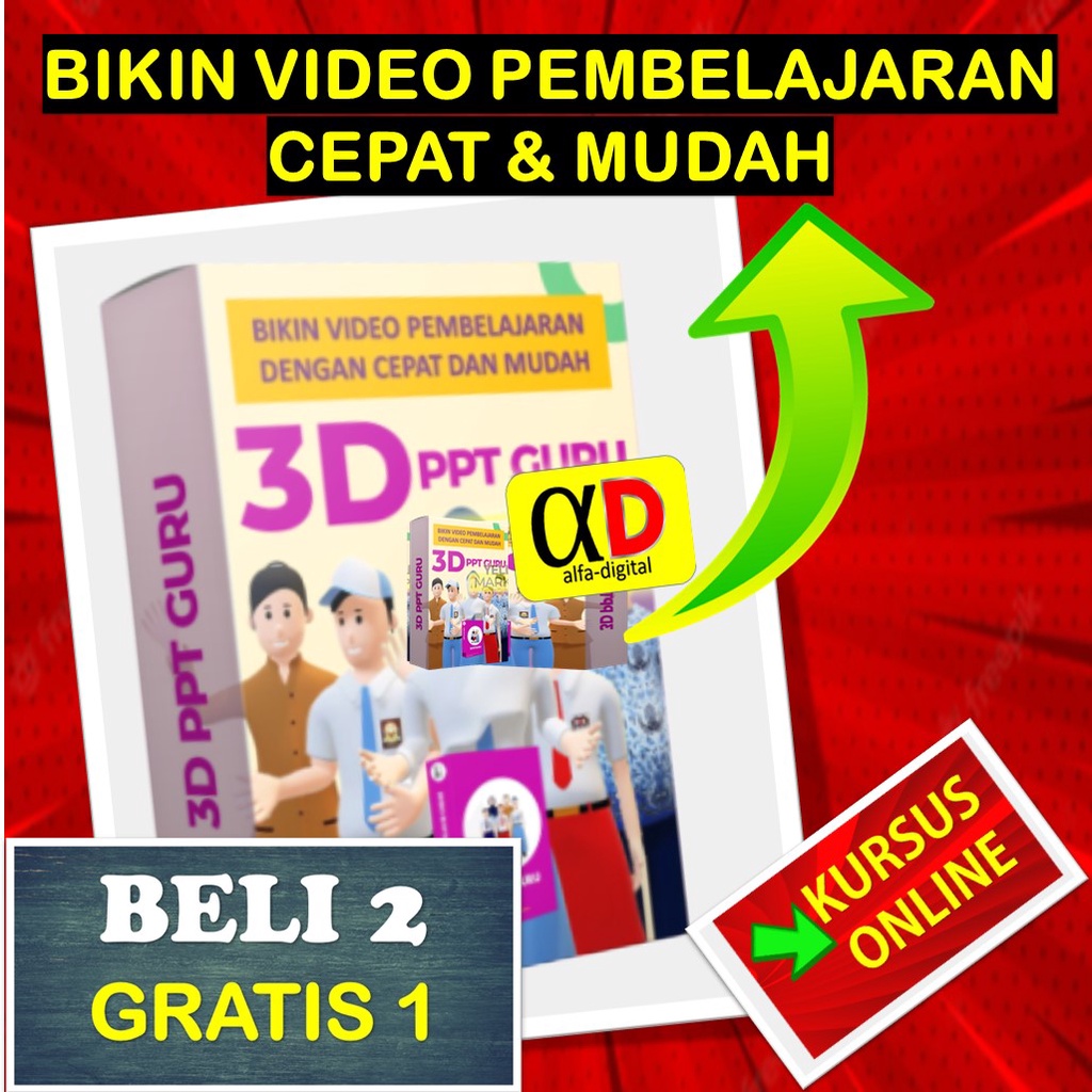 Jual ECOURSE ONLINE CARA MUDAH DAN CEPAT MEMBUAT VIDEO PEMBELAJARAN | Shopee Indonesia