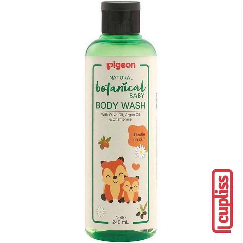 Jual PIGEON Botanical Baby 240ml Body Wash Sabun Bayi 240 ml | Shopee ...