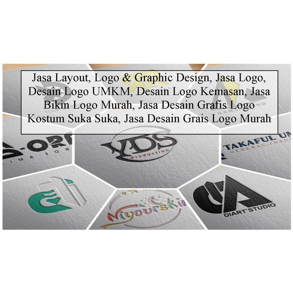 Jual Jasa Layout, Logo & Graphic Design, Jasa Logo, Desain Logo UMKM ...