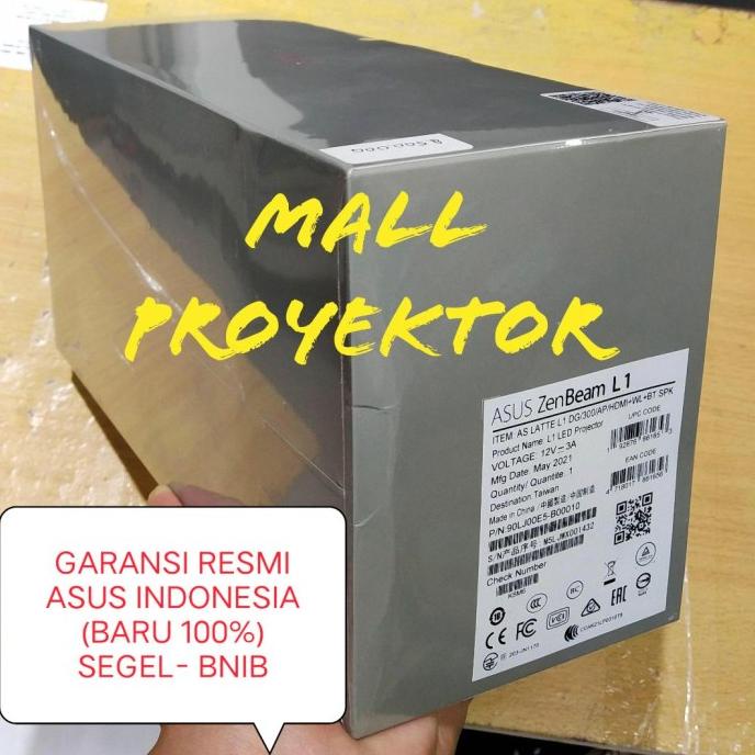 Jual Asus Zenbeam Latte L1 Projector 300 Lumens 720P With Harman ...