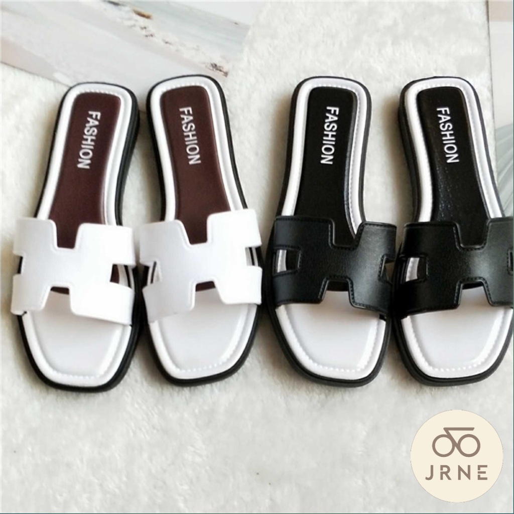 Jual Sandal Wanita Kekinian Sendal Murah Import Semdal Terbaru Korea ...