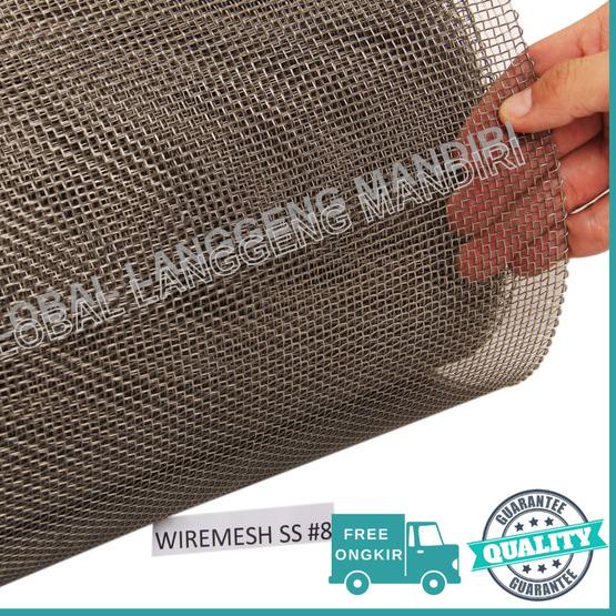 Jual WIRE MESH 8 STAINLESS (304) 1MX1M / WIREMESH #8 AYAKAN STAINLESS ...