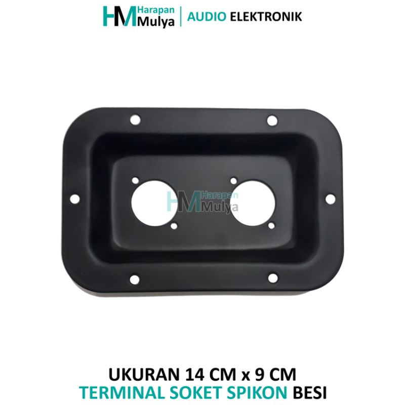 Jual Terminal Soket Spikon Besi Kecil / Dudukan Plat Socket Spicon Box ...