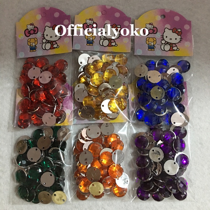 Jual Manik Resin Permata Bulat 12mm (10gram) | Shopee Indonesia