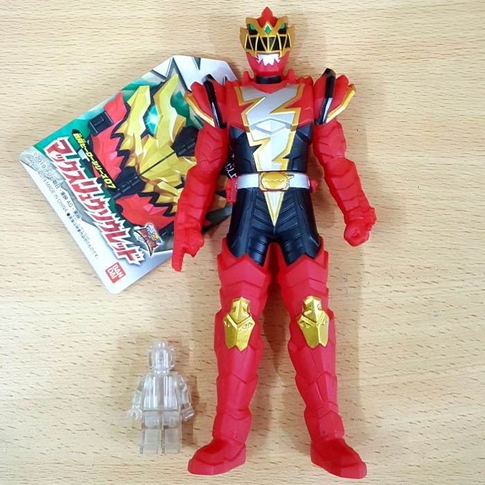 Jual SHS Sentai Hero Series Ryusoulger 07 Max Ryusoul Red Softvinyl ...