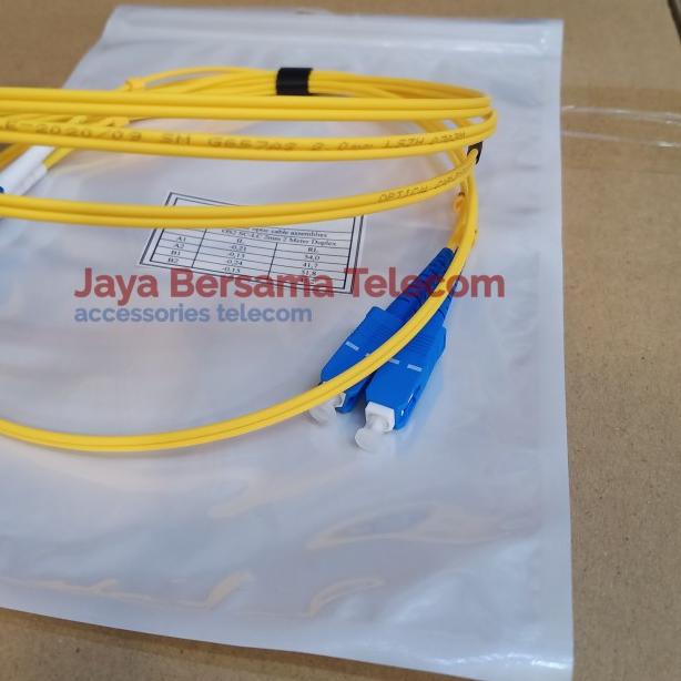 Jual Patch Cord FO SC-LC OS2 Duplex Singlemode 2 Meter | Shopee Indonesia