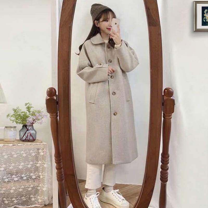 Jual [READY] 🇰🇷 Mantel Musim Dingin Korea 🇰🇷 Korean Winter Coat 🇰🇷 ...