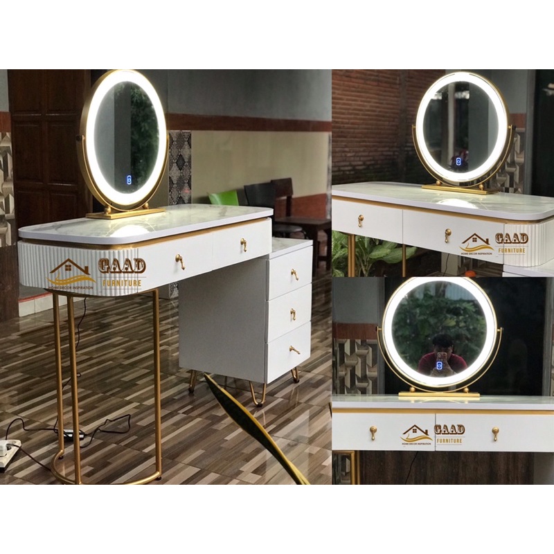 Jual meja rias led /meja rias artis/ meja rias lampu/duco/minimalis ...