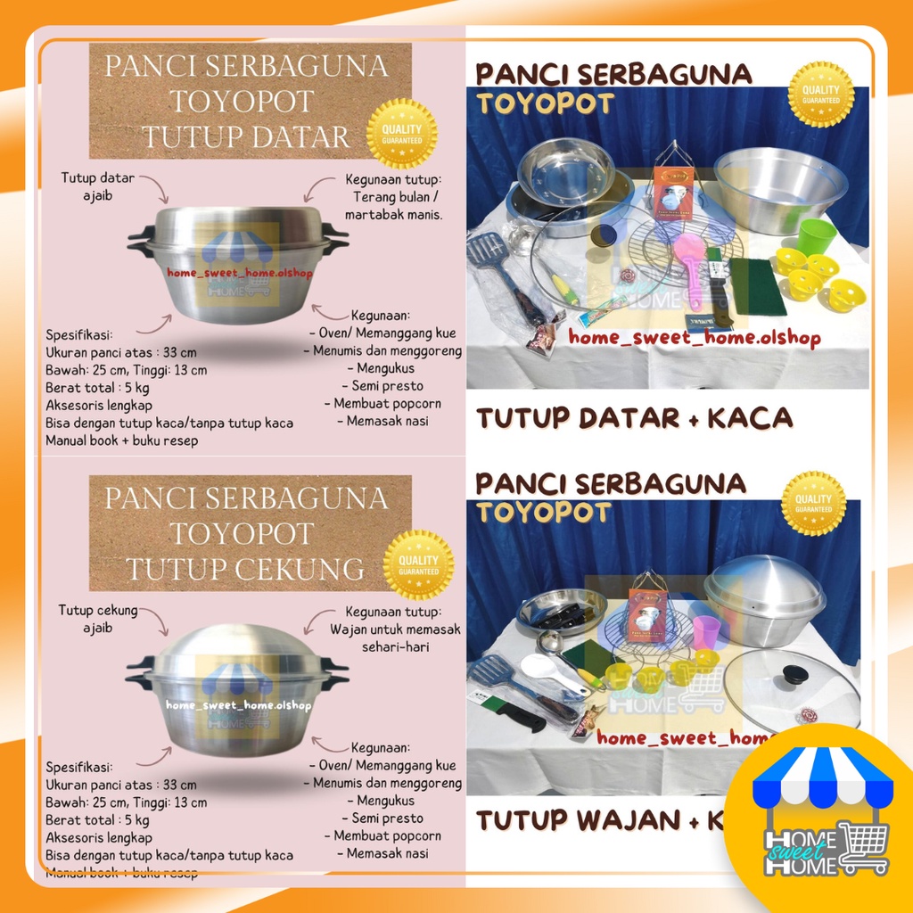 Jual Panci Serbaguna Toyopot Panci Tatung Toyopot Panci Multifungsi ...