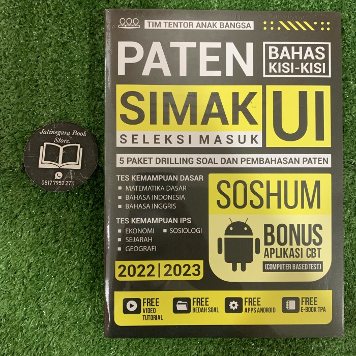Jual Books ( Terbaru ) Buku Paten Tes Simak Ui Soshum Terbaru 2022 ... Jual Books ( Terbaru ) Buku Paten Tes Simak Ui Soshum Terbaru 2022 ...